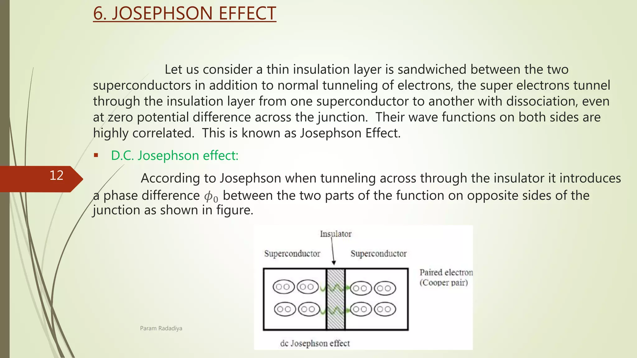 Superconductivity | PPTX