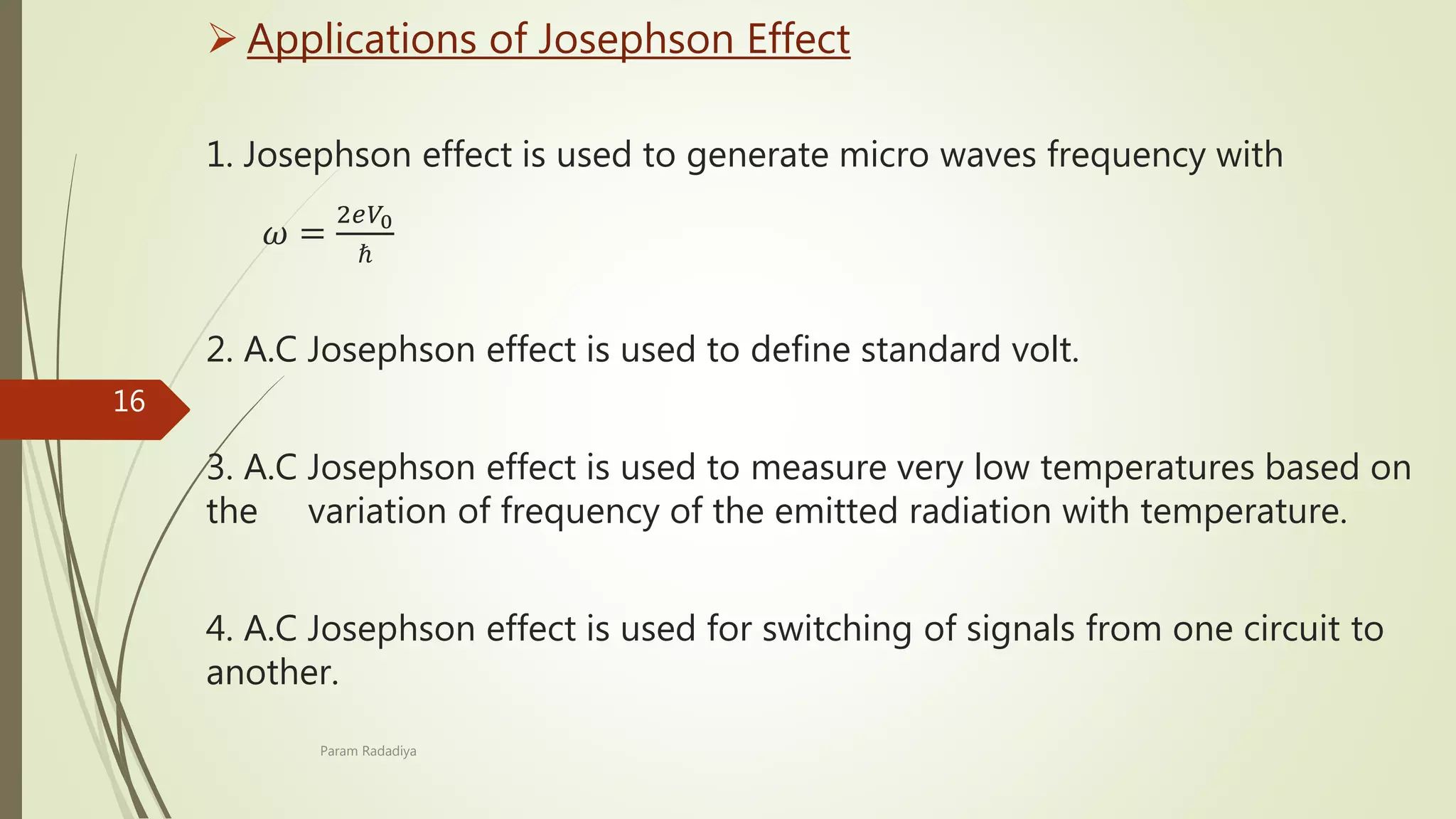 Superconductivity | PPTX