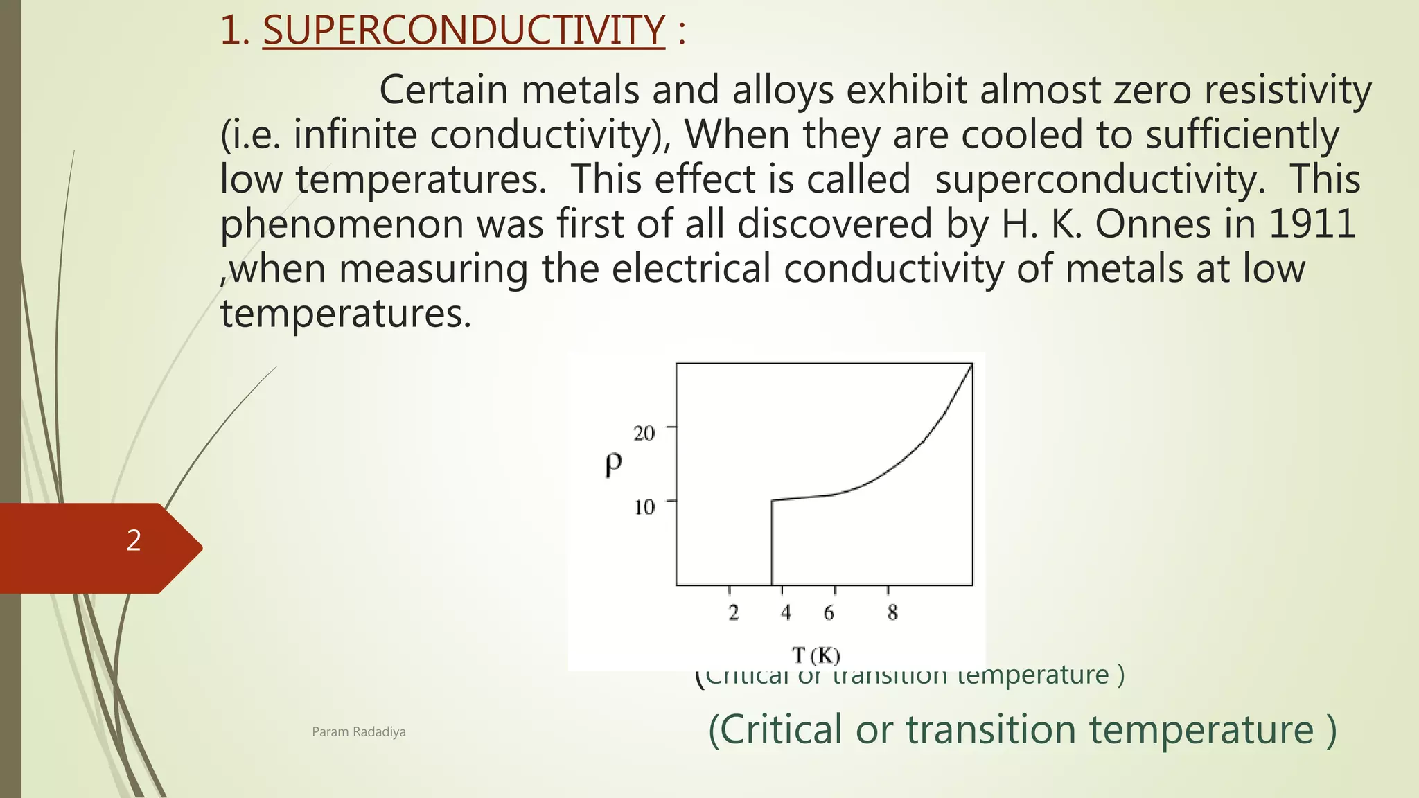 Superconductivity | PPTX