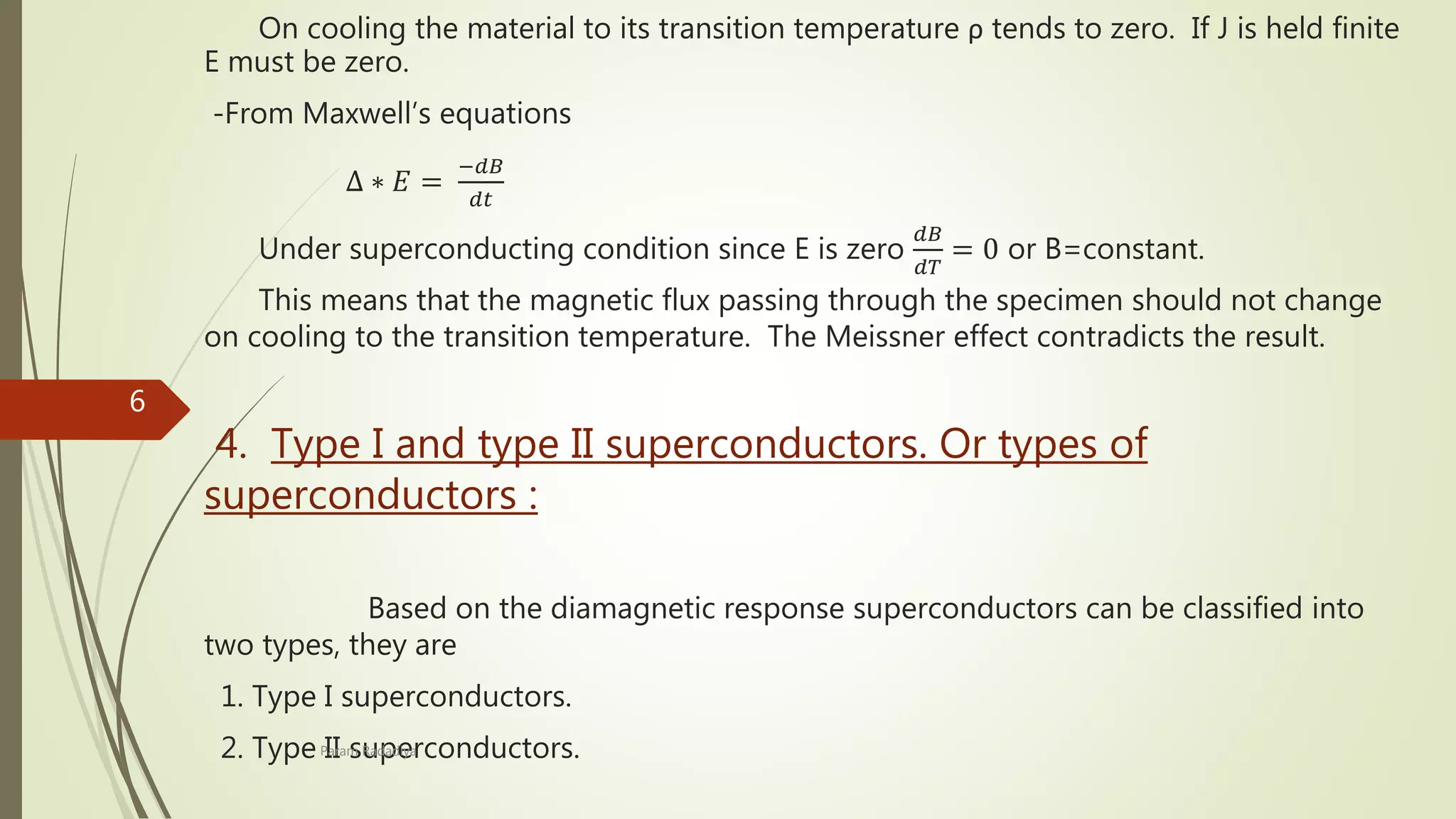 Superconductivity | PPTX