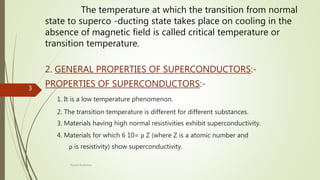 Superconductivity | PPTX