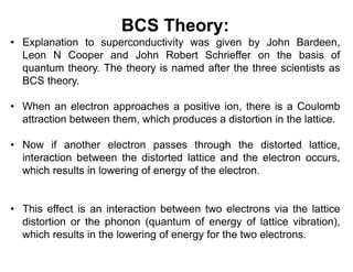 Superconductivity | PPTX