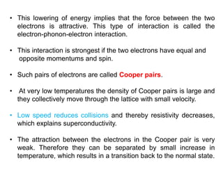 Superconductivity | PPTX