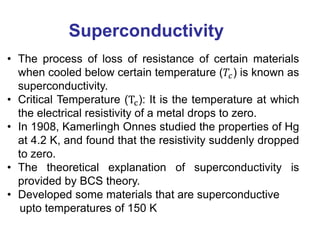 Superconductivity | PPTX