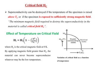 Superconductivity | PPTX