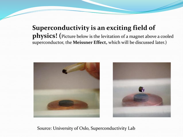 superconductivity in engineering materials | PPT