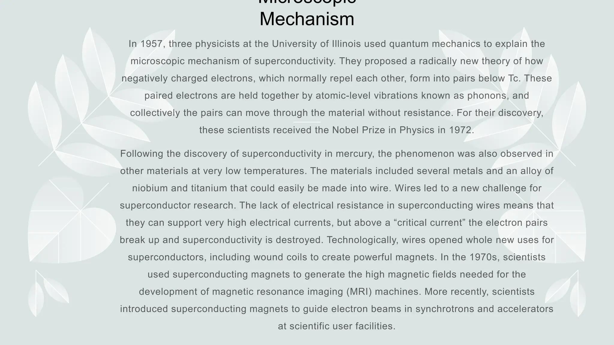 SUPER CONDUCTIVITY.pptx PHYSICS PROJECT SEM | PPT