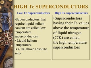 Superconductivity | PPTX