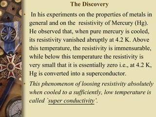 Superconductivity | PPTX