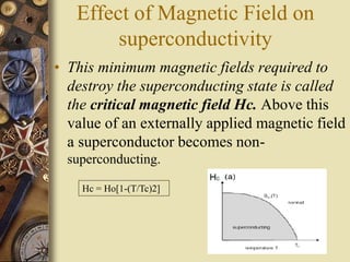 Superconductivity | PPTX