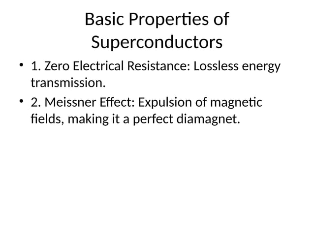 Superconductivity_Presentation.pptxdidxr | PPT