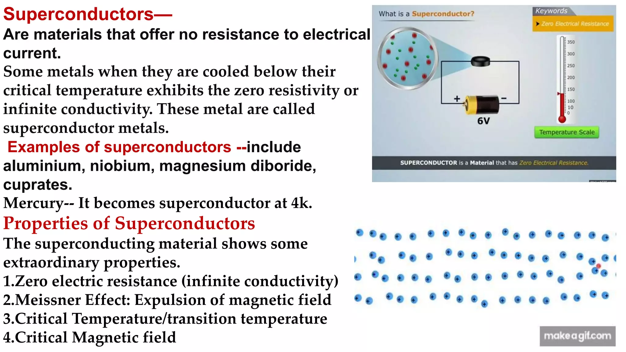 Superconductor | PPTX | Physics | Science