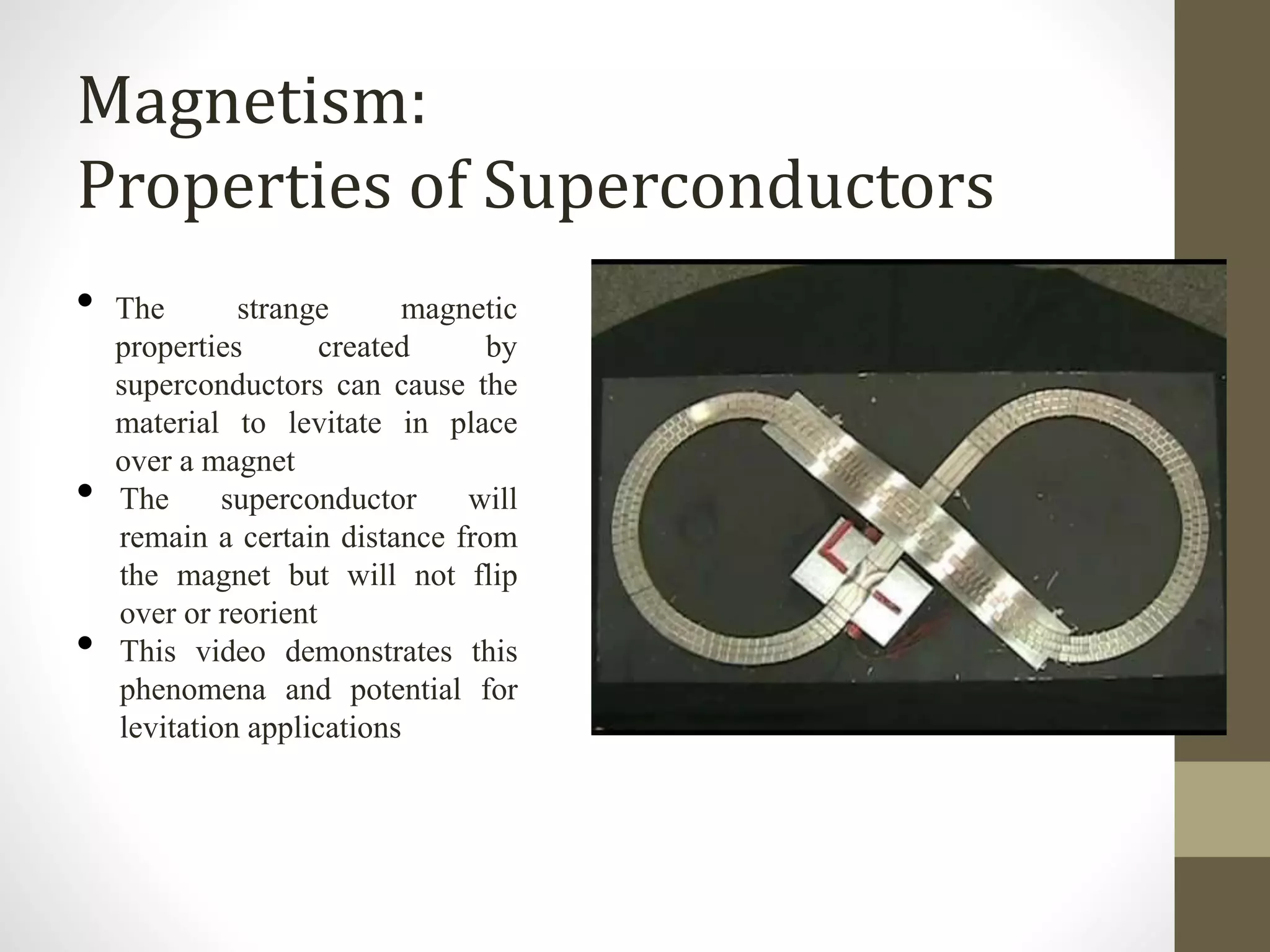 Superconductors And their Applications | PPTX