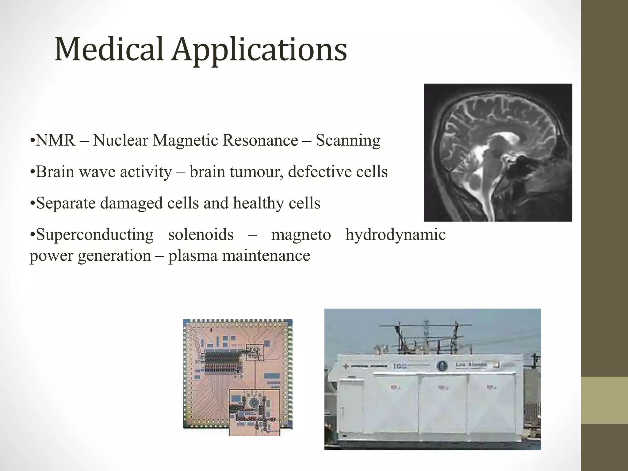 Superconductors And their Applications | PPTX