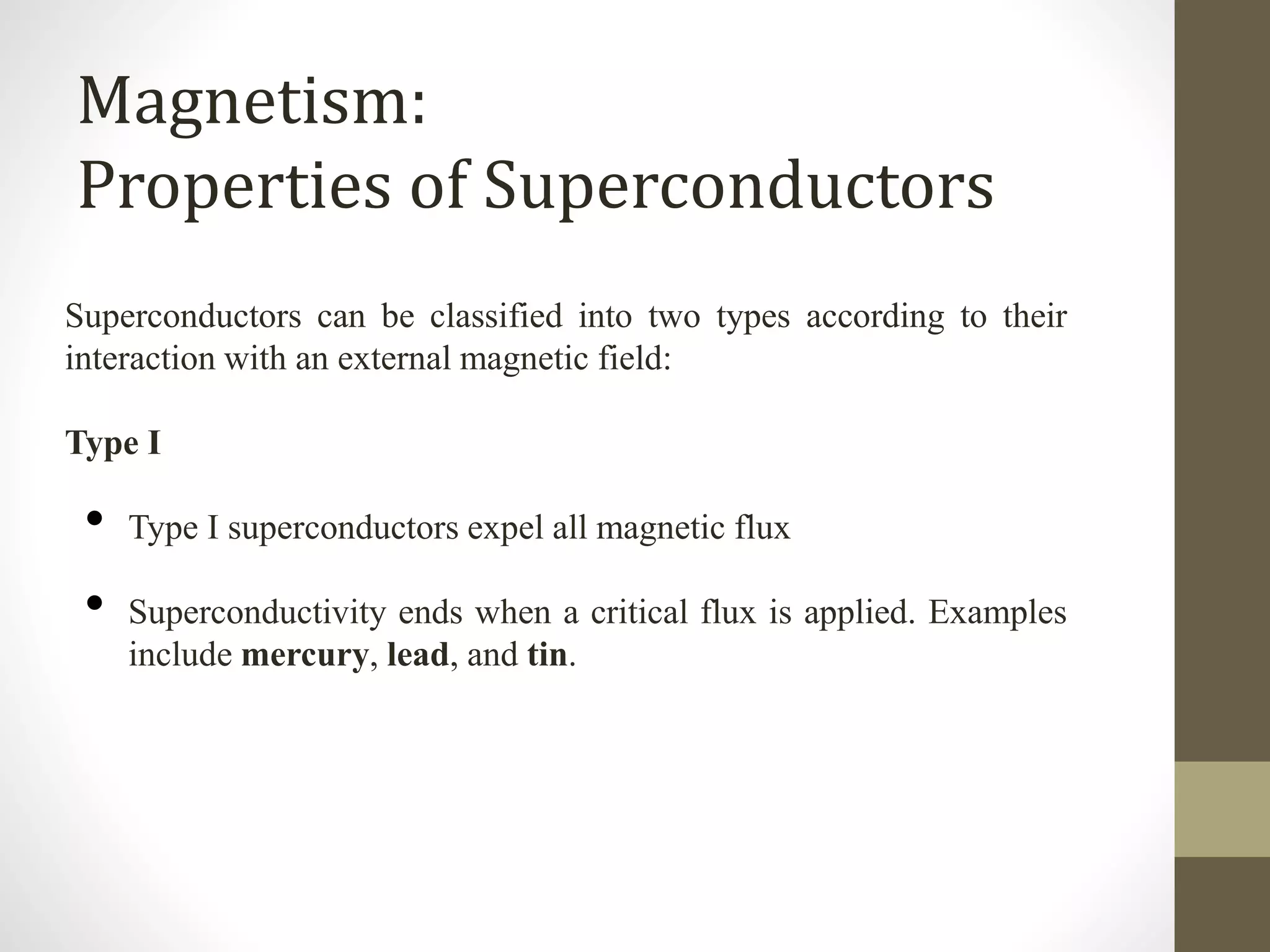 Superconductors And their Applications | PPTX