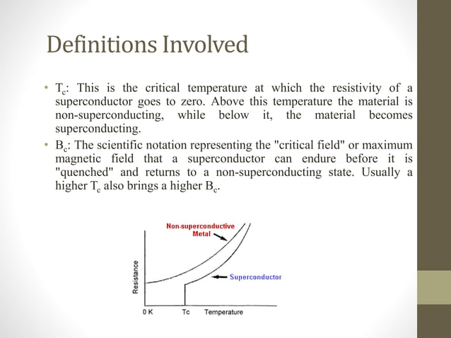 Superconductors And Their Applications Pptx Geology Science