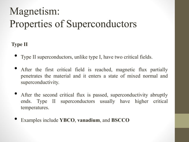 Superconductors And Their Applications Pptx Geology Science