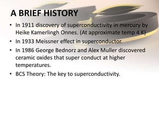 Superconductor & Ultraconductor | PPTX