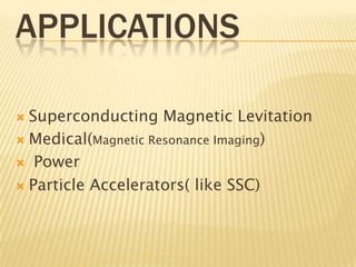 Superconductors | PPT