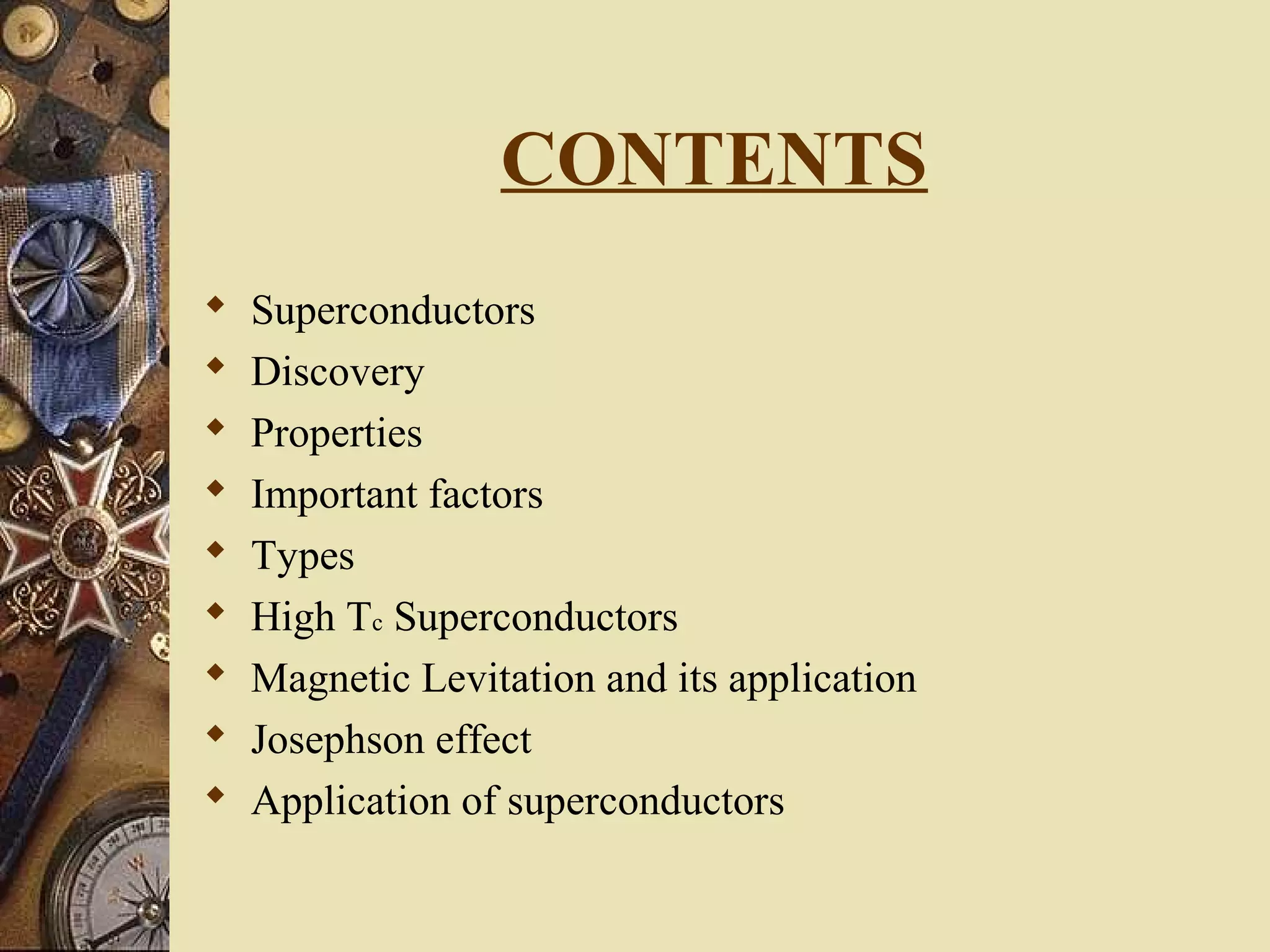 Superconductors | PPT
