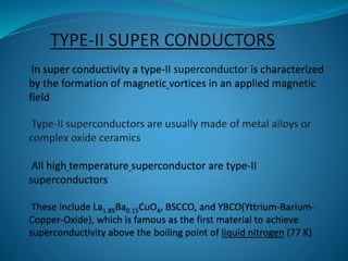 Super conductors | PPTX