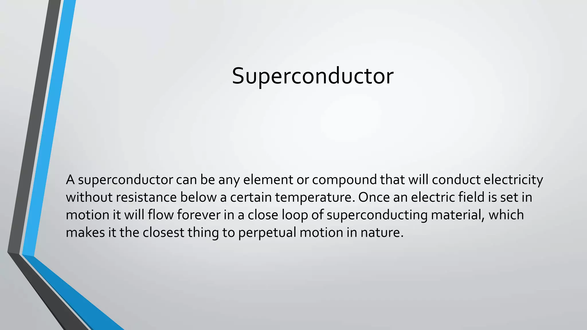 Superconductors | PPTX