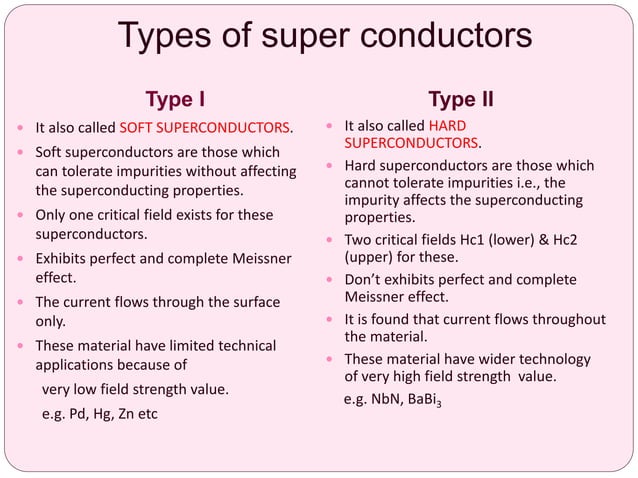 Super conductors,properties and its application and BCS theory | PPTX | Physics | Science