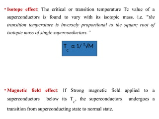 superconductors Introduction and application.ppt