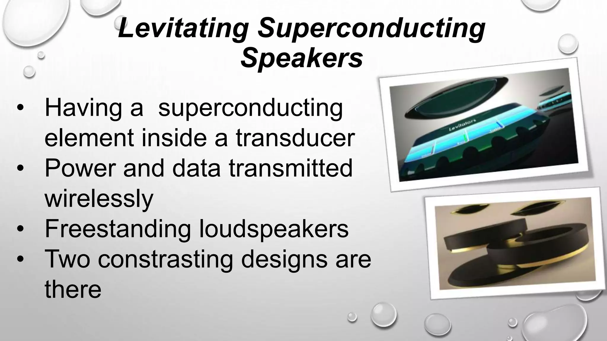 Superconductors and its application | PPTX