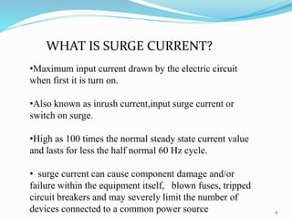 Super conductors as surge current protectors | PPTX