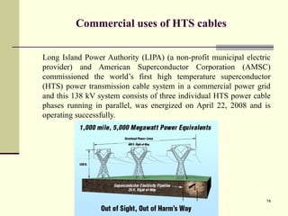 Superconductors for Power Transmission and Distribution.ppt | Free Download