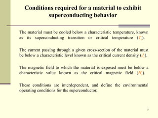 Superconductors for Power Transmission and Distribution.ppt | Free Download