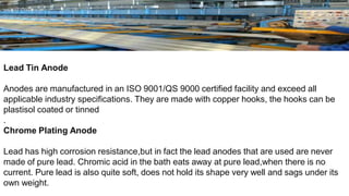Sacrificial Anode Manufacturer & Supplier - Supercon India | PPT