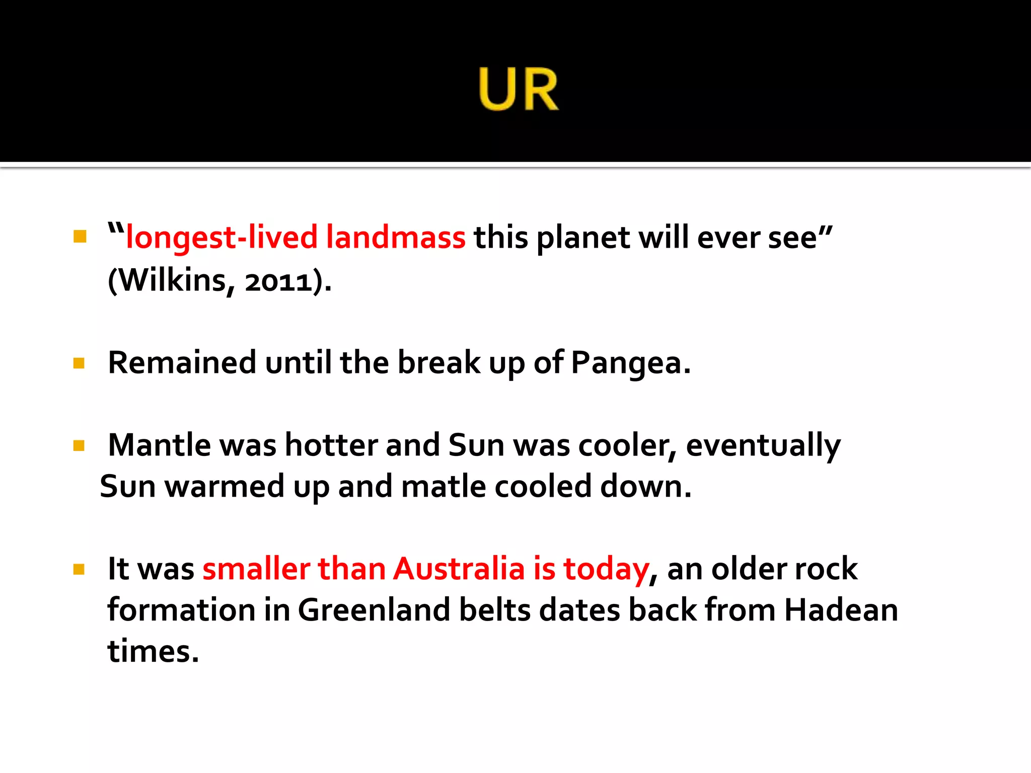 Supercontinents | PPTX