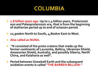 Supercontinents | PPTX