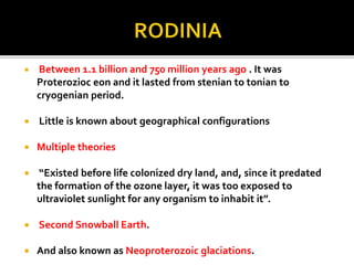 Supercontinents | PPTX