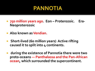 Supercontinents | PPTX