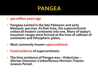 Supercontinents | PPTX