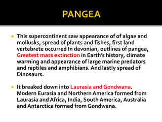 Supercontinents | PPTX