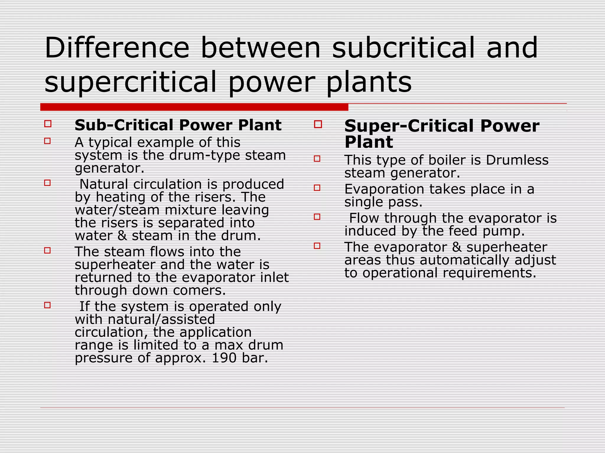 Super critical boiler | PPT