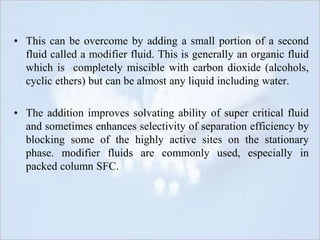 Supercriticalfluidchromatography 140929003755-phpapp01 | PPT