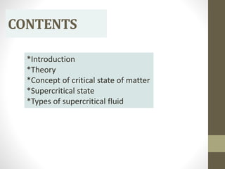 Supercritical fluid chromatography | PPTX
