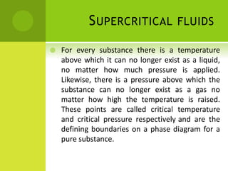 Supercritical fluid chromatography | PPTX