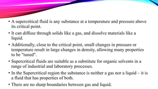 Super critical fluid chromatography | PPTX