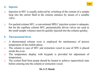 Super Critical Fluid Chromatography | PDF