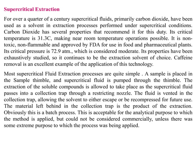 Supercritical Fluid Chromatography-lecture.pptx | Chemistry | Science