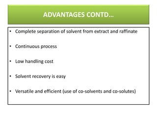 Supercritical fluid extraction | PPTX