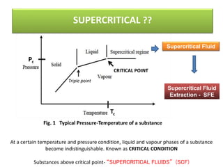 Supercritical fluid extraction | PPTX