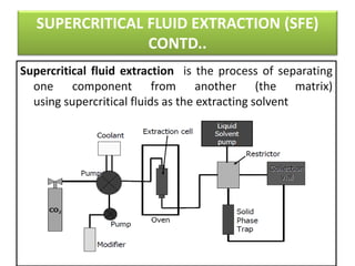 Supercritical Fluid Extraction
