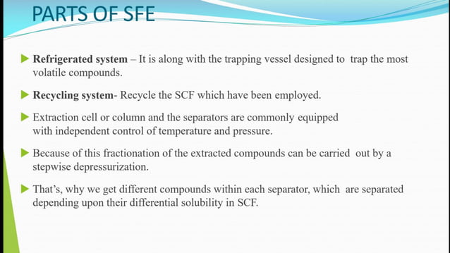 Super Critical Fluid Extraction (SCFE) Ppt.pptx | Commodities | Economy